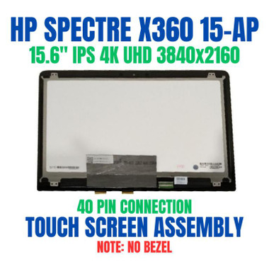 HP SPECTRE X360 15T-AP000 841265-001 4k Touch Screen Assembly
