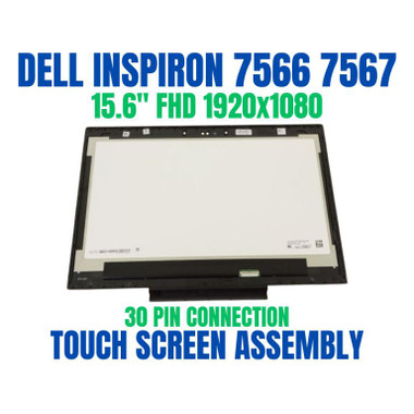 Dell OEM Inspiron 7566 7567 15.6" Touch Screen FHD LCD Display Assembly ...