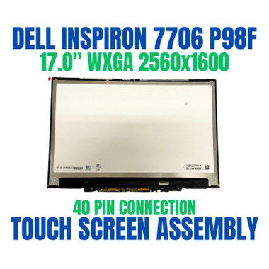 Dell OEM Inspiron 7706 2-in-1 QHD+ Touch Screen LCD Assembly 7TD3M