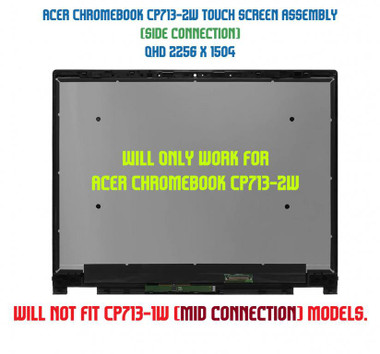 Acer LCD Module.w Bezel.13.5'.qhd.glare 6m.hqbn7.001 Screen Display