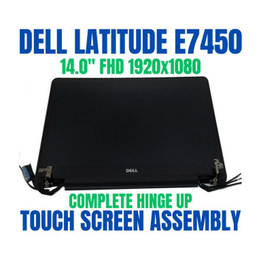 14" Dell Latitude E7450 i5 5th Gen Complete Touch Screen Assembly