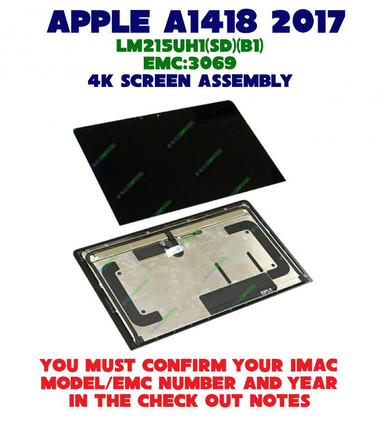 LCD LED Display Screen Panel iMac A2116 EMC 3195 2019 4K 21.5"