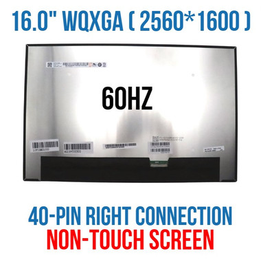 NE160QDM-N63 V8.0 2560X1600 16:10 WQXGA Slim 60HZ Matrix RGB LCD LED Screen