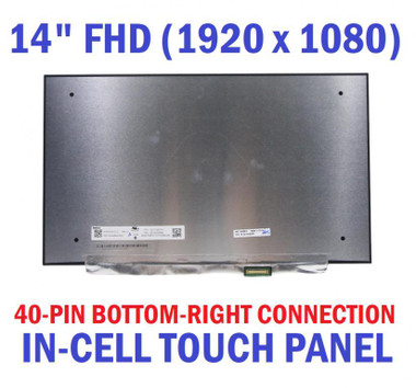 N140HCR-GL2 Rev.C1 1920x1080 Laptop LCD Screen Signal Interface 40 Pin