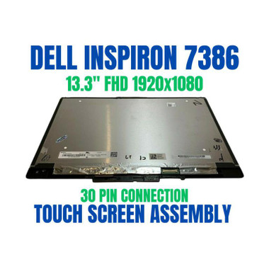 LCD Display Touch Screen Assembly Bezel Dell Inspiron 13 7386 i7386 lcd