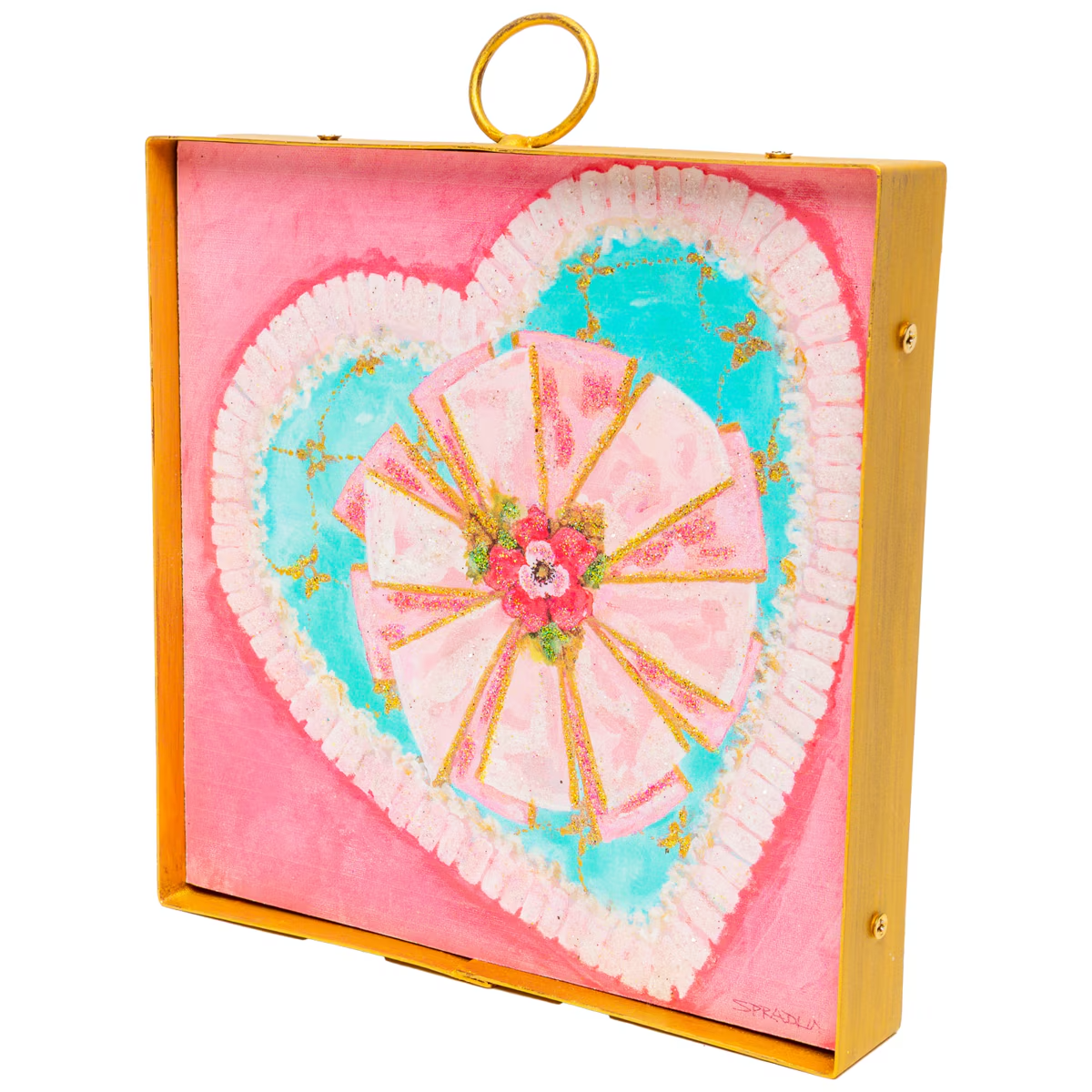 *NEW* Mini Gallery, Ribbon Heart 6X6