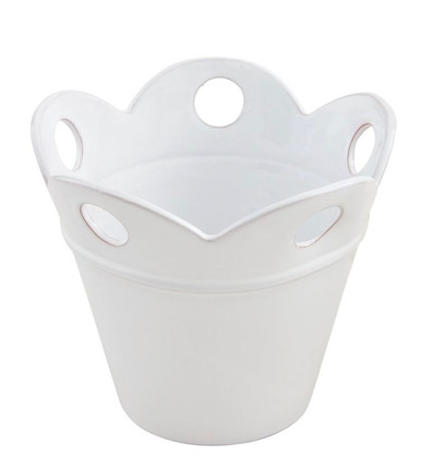 Pot, Large Scallop Terracotta Pot - Bless Your Heart of Alabama