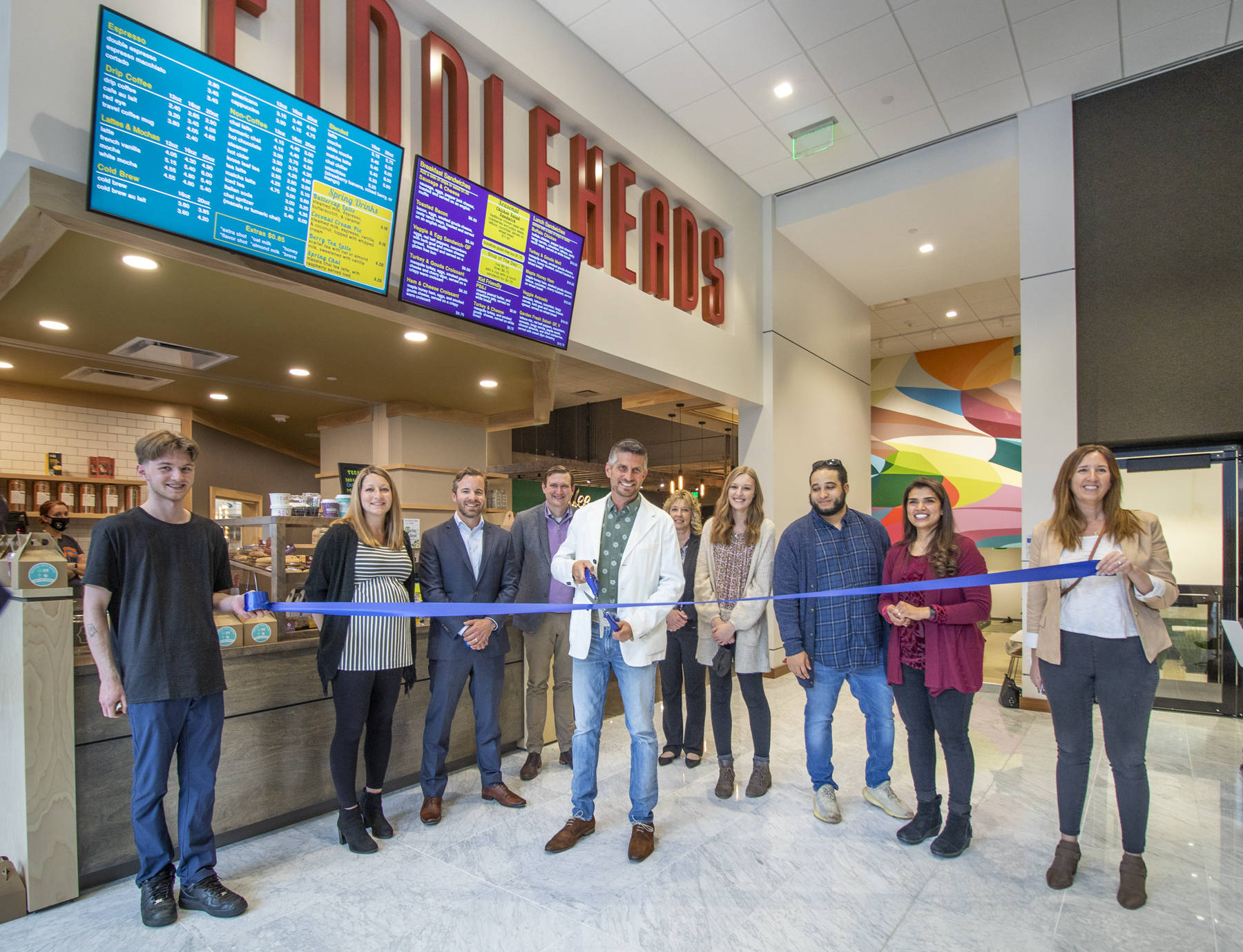BMO Tower Grand Opening - Fiddleheads Coffee Roasters