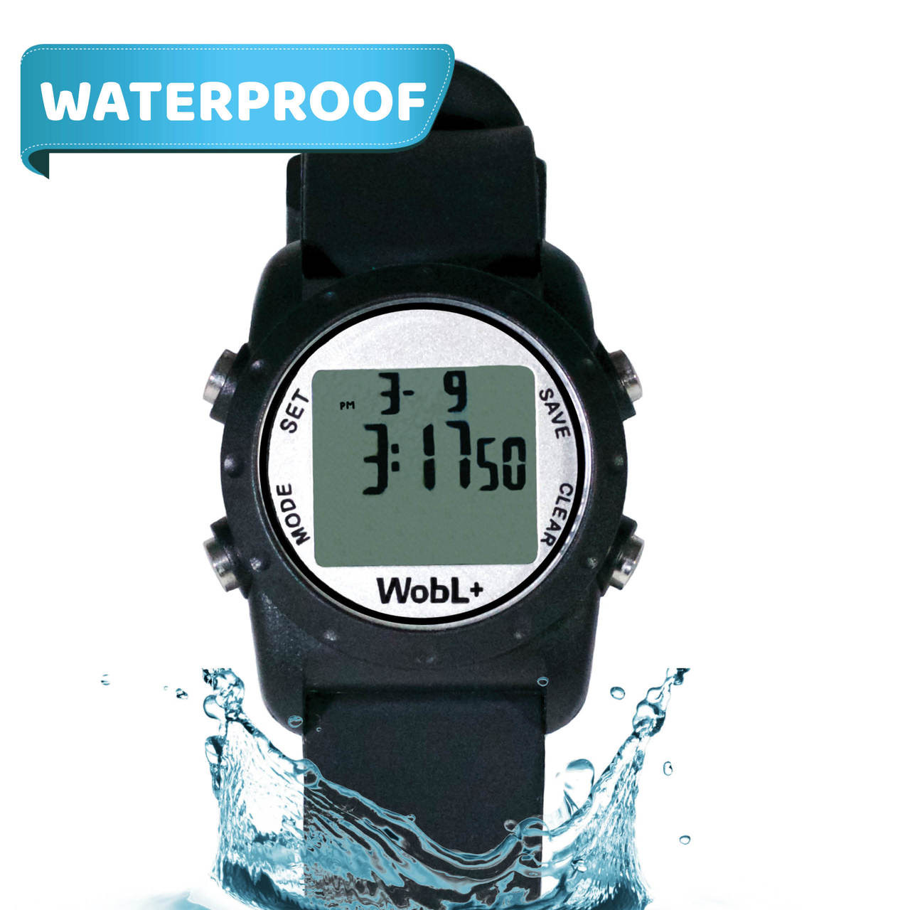 Vibrating Watch Waterproof | WobL + Watch