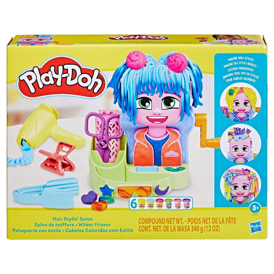 Play-Doh: Hair Stylin Salon (4) - ACD Distribution | Leading Toy & Game ...
