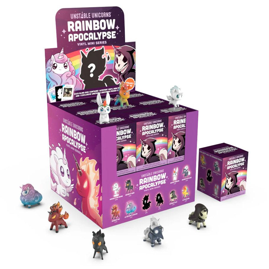 Unstable Unicorns: Rainbow Apocalpyse Vinyl Minis Display (18) - ACD ...