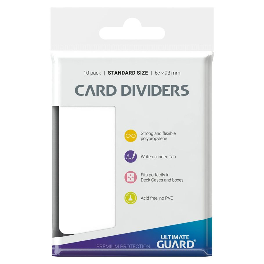 Card Dividers: White - ACD Distribution | Leading Toy & Game Distributor