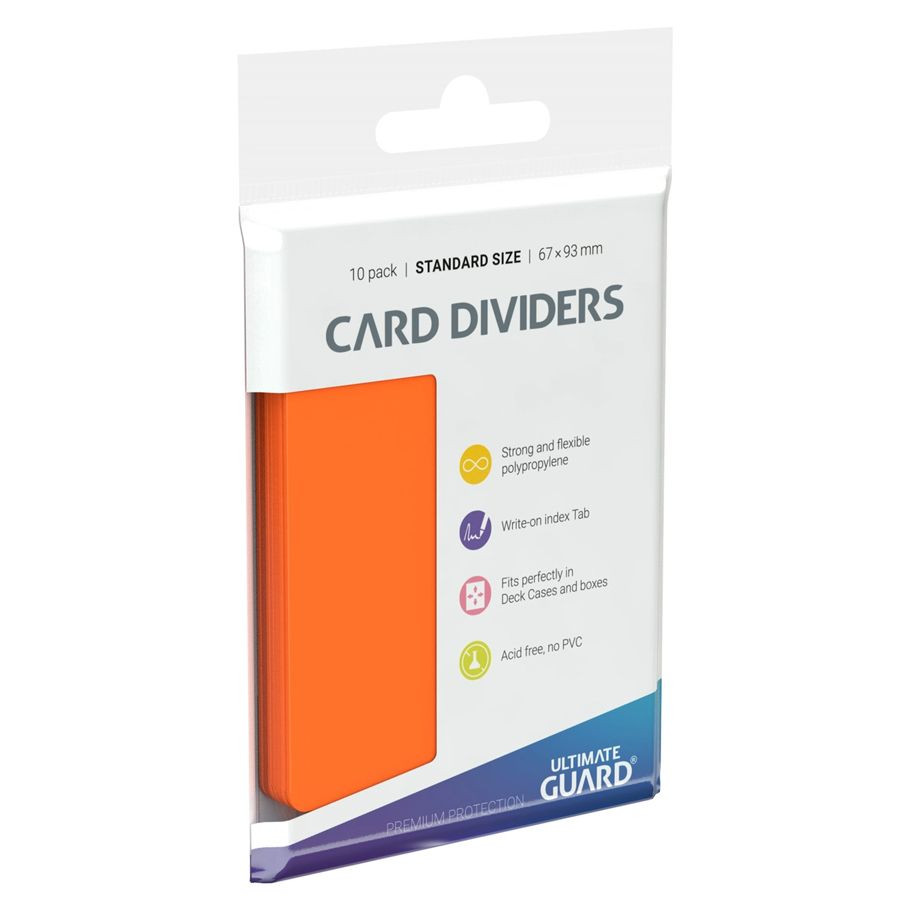 Card Dividers: Orange - ACD Distribution | Leading Toy & Game Distributor