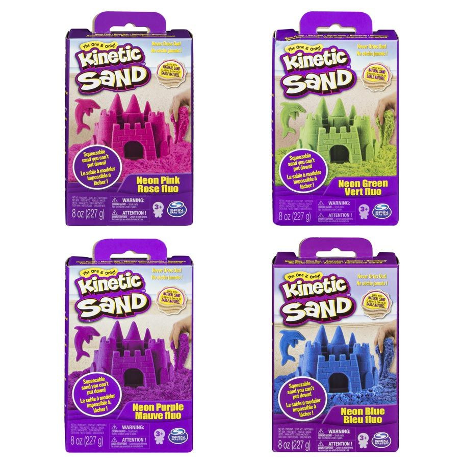 Kinetic Sand 8oz Sand Box Assortment (12) - ACD Distribution | Leading ...