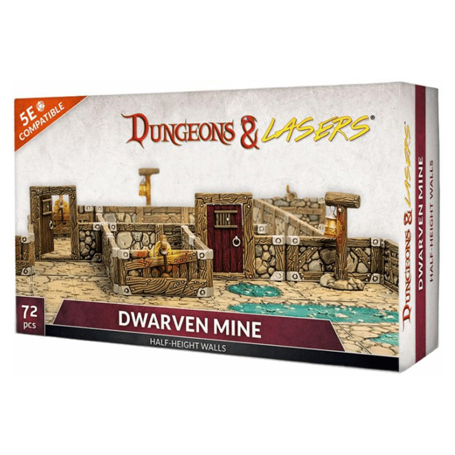 Dungeons & Lasers: Dwarven Mine - ACD Distribution | Leading Toy & Game ...