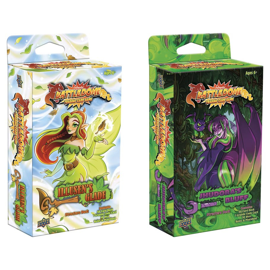 Neopets Battledome: Jhudora’s Bluff & Illusen’s Glade Structure Deck ...