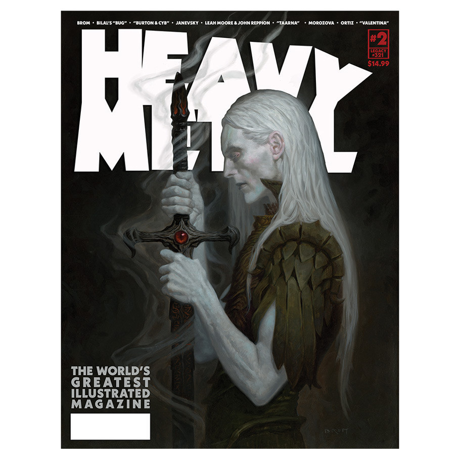 Heavy Metal #2A Brom Cover - ACD Distribution | Leading Toy & Game ...