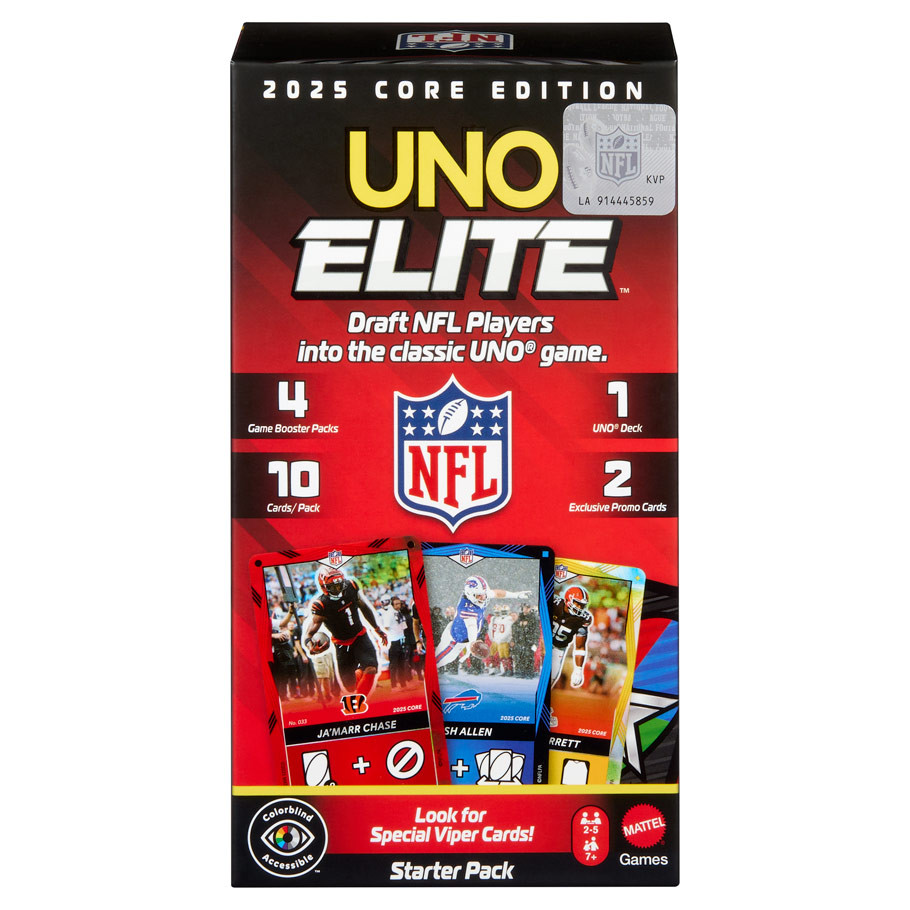 UNO: Elite NFL Starter Pack 2025 - ACD Distribution | Leading Toy ...