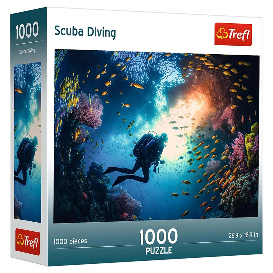 Puzzle: Scuba Diver 1000 Piece (Trefl Red) - ACD Distribution | Leading ...