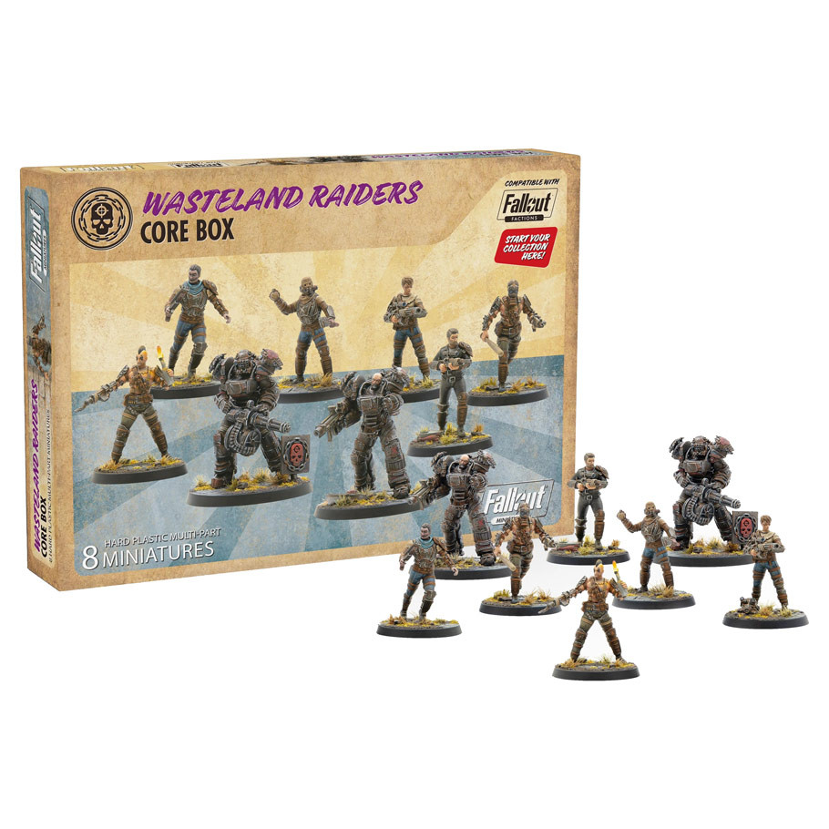 Fallout: Miniatures - Wasteland Raiders Core Box (Plastic) - ACD ...