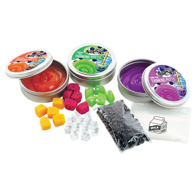 Crazy Aaron's: Thinking Putty: Mixed-by-Me: Boba Tea Kit - ACD ...