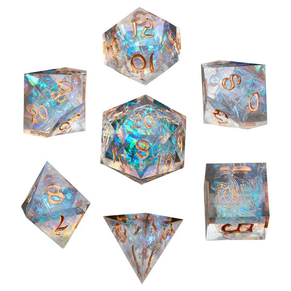 7-Set Captured Magic Hand Sanded Sharp Edge Resin: Opal - ACD ...