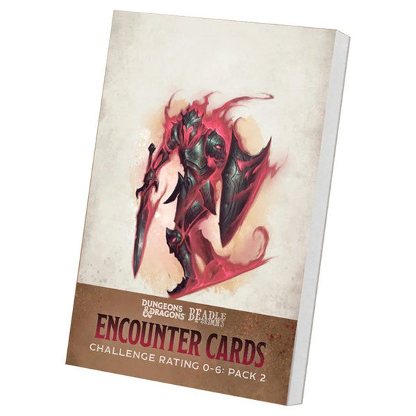 D&D 5E: Encounter Cards: Challenge Rating 0-6 Pack 2 - ACD Distribution ...