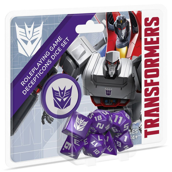 Transformers Roleplaying Game: Decepticon Dice Set - ACD Distribution ...