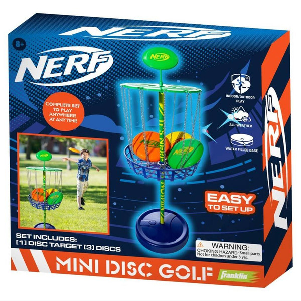 NERF Mini Disc Golf (4) - ACD Distribution | Leading Toy & Game Distributor