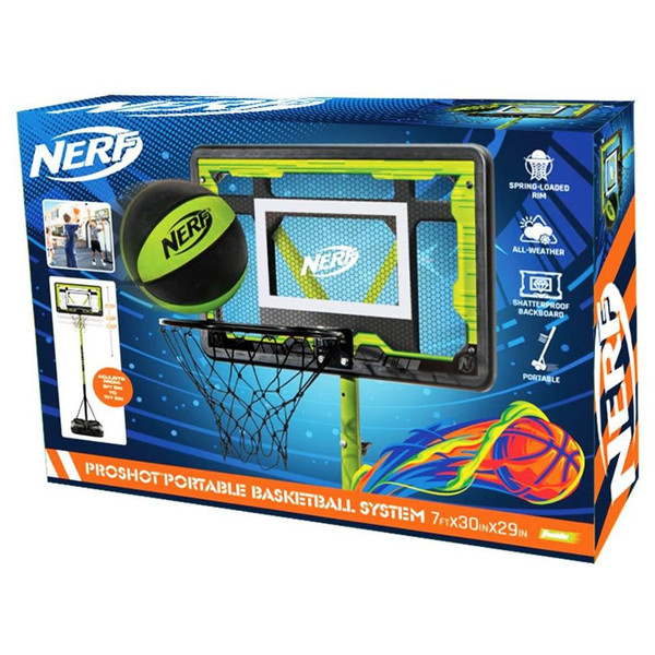 NERF Proshot 30" Portable Hoop (1) - ACD Distribution | Leading Toy ...