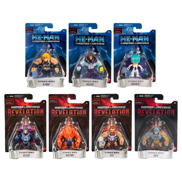 Master of the Universe: Origins Mini Figure Blister Assortment (10 ...