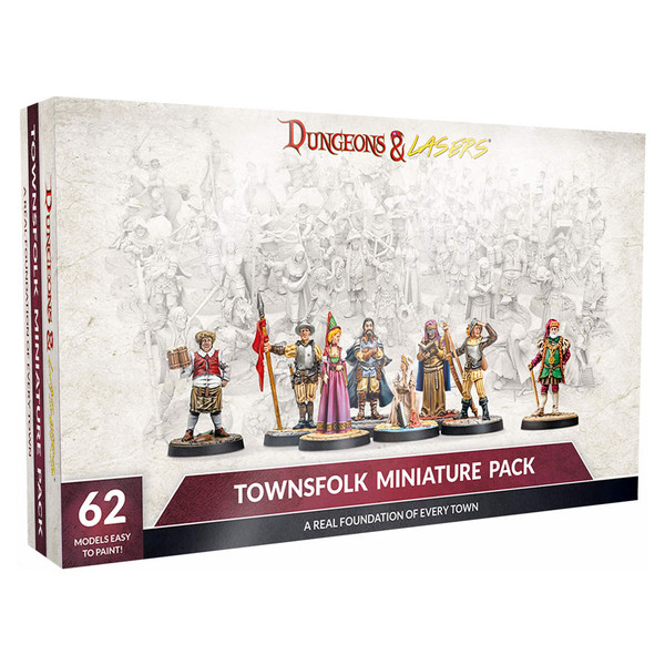 Dungeons & Lasers: Townsfolk Miniature Pack - ACD Distribution ...