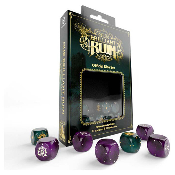 Our Brilliant Ruin: Dice Set - ACD Distribution | Leading Toy & Game ...