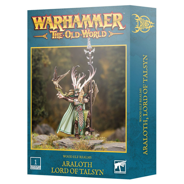 13-108 Warhammer The Old World: Wood Elf Realms: Araloth, Lord of ...