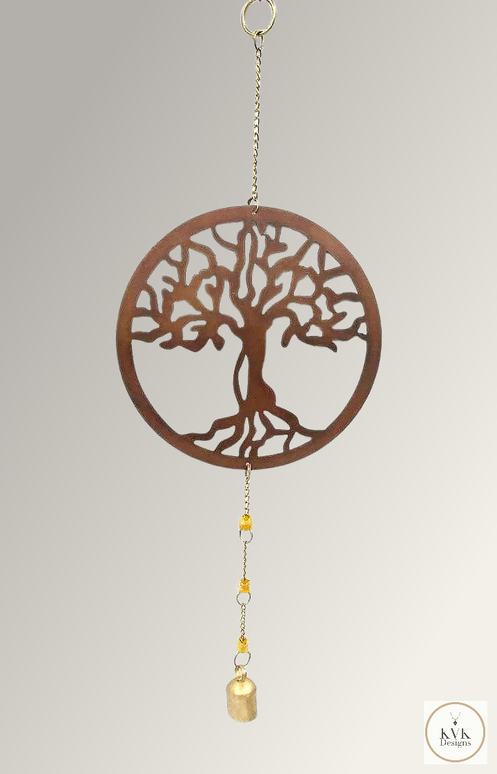 Tree of Life Chime, Wind Chimes - Handcrafted Natural Stone Jewelry ...