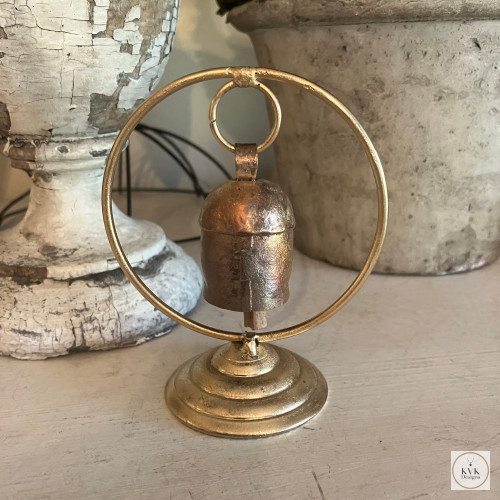 Meditation Bell on Stand | Handcrafted Mindfulness Chime