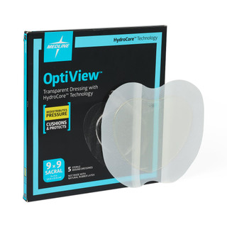 Medline OptiView HydroCore Transparent Dressings
