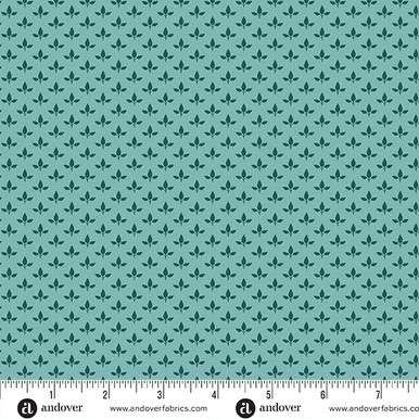 Lush by Nancy Rink Leafy Peacock - Andover Fabrics
