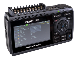 Graphtec America GL260 Compact Data Logger