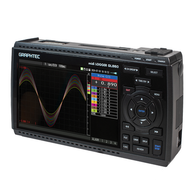 Graphtec America GL860 Standalone Various Input Multichannel Data logger