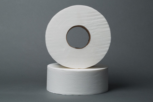 Royalty Two-Ply Jumbo Toilet Tissue, White, 3.3" x 9", 12 Rolls/Carton
