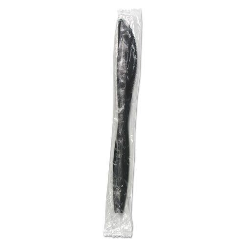 Heavyweight Wrapped,PP Knife,Black, 1000/carton