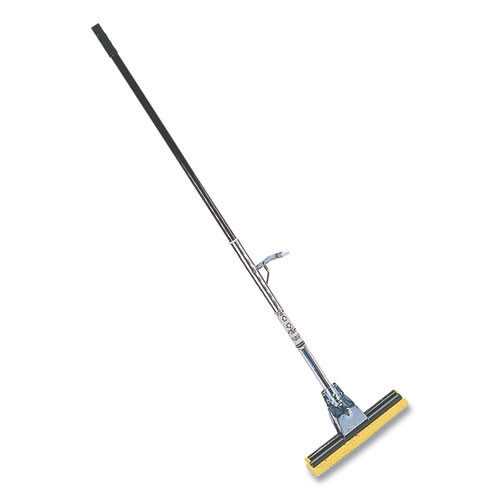 Rubbermaid Steel Sponge Mop, 12" Wide Yellow Cellulose Sponge Head ...