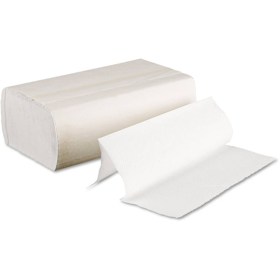 Royalty Recycled White Multifold Towels White, 9.25"x9.05", 16/250 ...