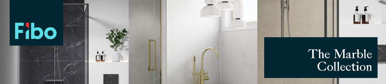 Fibo Marble Collection | Fibo Shower Panels | Wet Wall Works