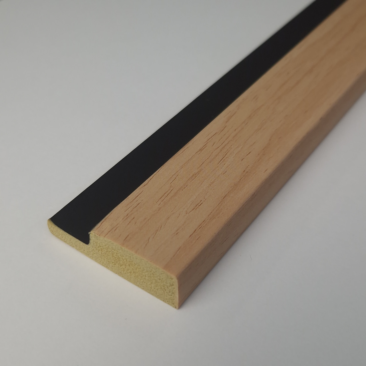 QuickSlat Light Ash Start Trim Slat Wall Paneling | Wet Wall Works