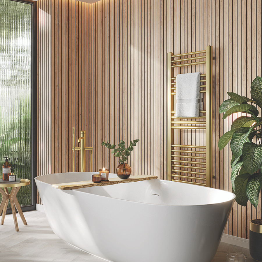 Multipanel Naturepanel Bleached Cuneo Oak - Shower Panel | Wet Wall Works