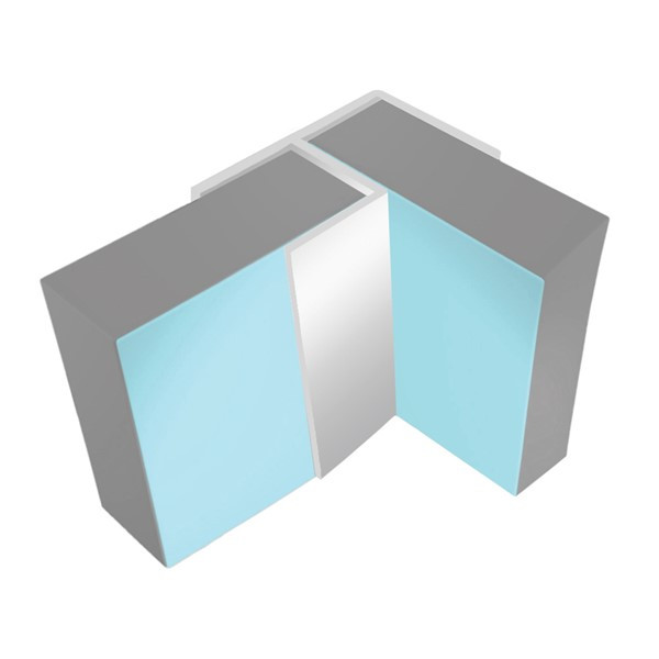 Multipanel Internal Flush Internal Trim - Wet Wall Works