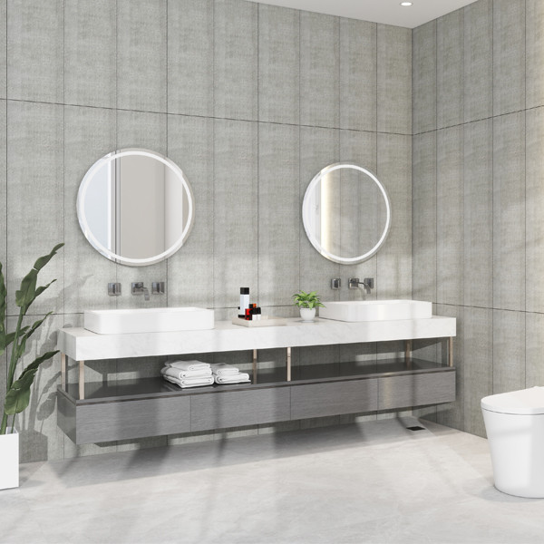 SolidStyle Lunar Stone Wall Panel | Wet Wall Works