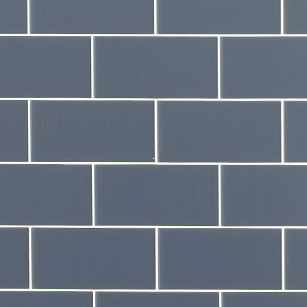 PVC Metro Navy Tile Shower Panel - 600mm | Wet Wall Works